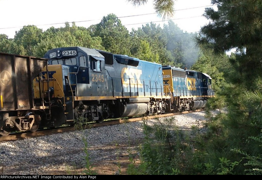 CSX GP38-2 6902 and mate 2345